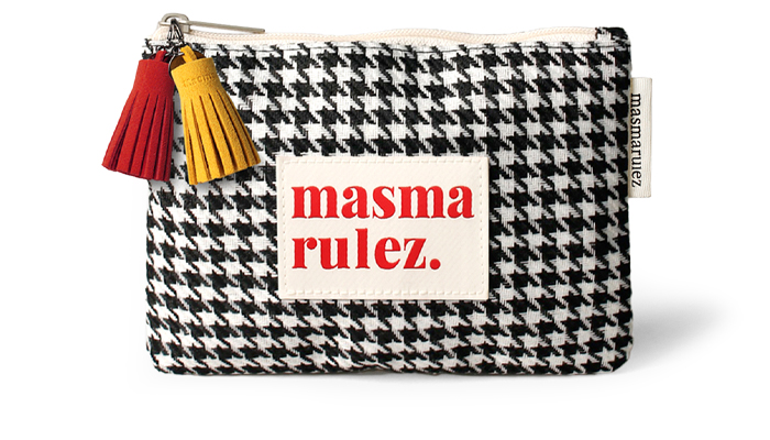 Basic pouch _ Hound black : Masmarulez [마스마룰즈]