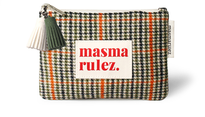 Basic pouch _ Hound orange : Masmarulez [마스마룰즈]