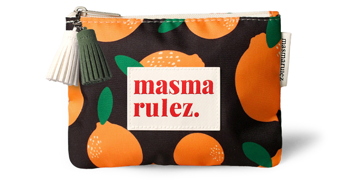 Basic pouch _ Orange : Masmarulez [마스마룰즈]