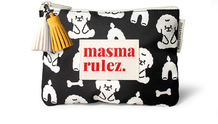 Basic pouch _ Bishon : Masmarulez [마스마룰즈]