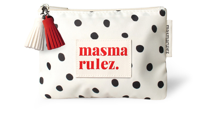 Basic pouch _ Black dot : Masmarulez [마스마룰즈]