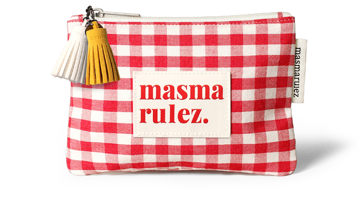 Basic pouch _ Spring _ Red : Masmarulez [마스마룰즈]