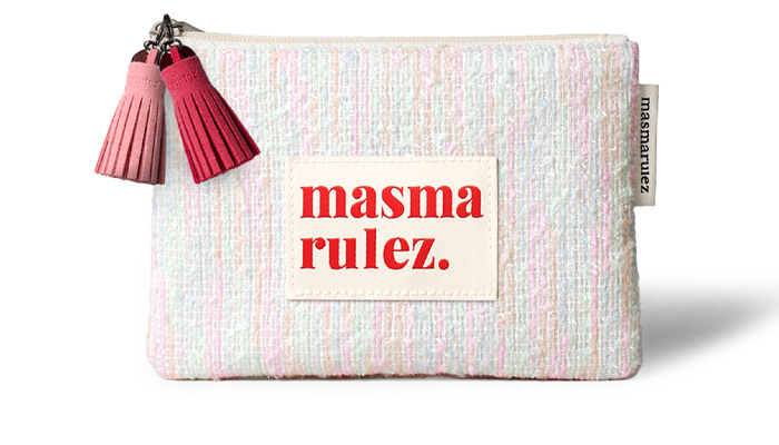 Basic pouch _ Shinning tweed : Masmarulez [마스마룰즈]