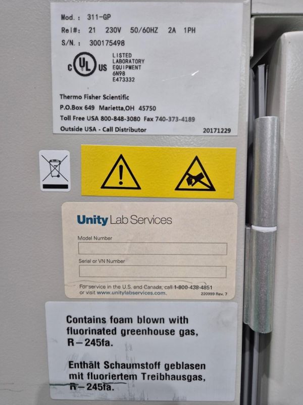 Thermo 311-GP CO2 Incubator 인큐베이터 : 엠아이티솔루션