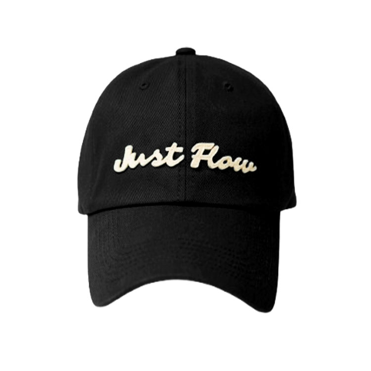 JUSTFLOW 저스트플로우 자수 패치 아플리케 와펜 볼캡 모자 (블랙/그린/베이지)