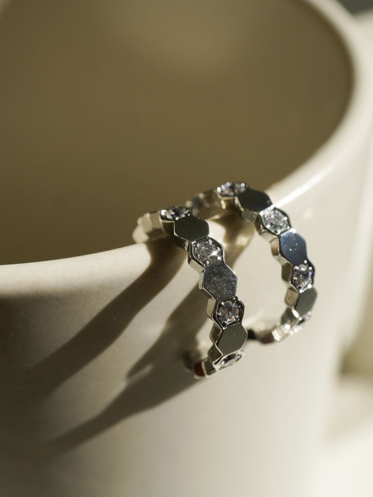 실버925 프리미엄 쇼 비마이럽 오리지널 라인 귀걸이 SEF313 : HRM SILVER