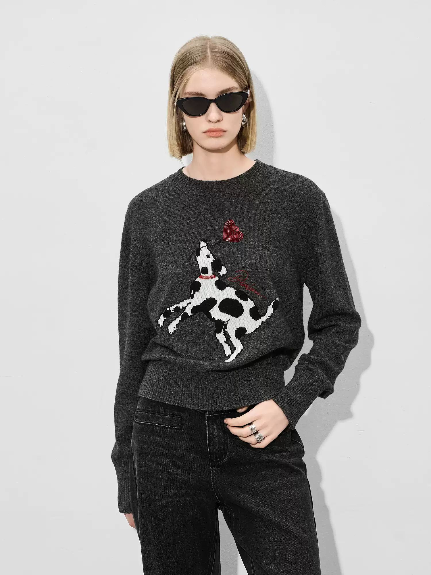 Heart Hound Vintage Knit Top : 엘레니크(Elenique)