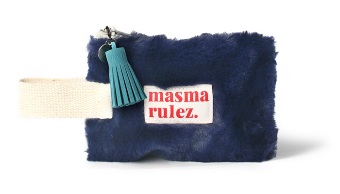 Mini strap pouch _ Bodry 네이비 : Masmarulez [마스마룰즈]