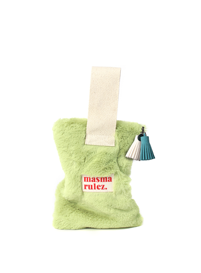 Strap pouch _ Bodry 옐로우그린 : Masmarulez [마스마룰즈]