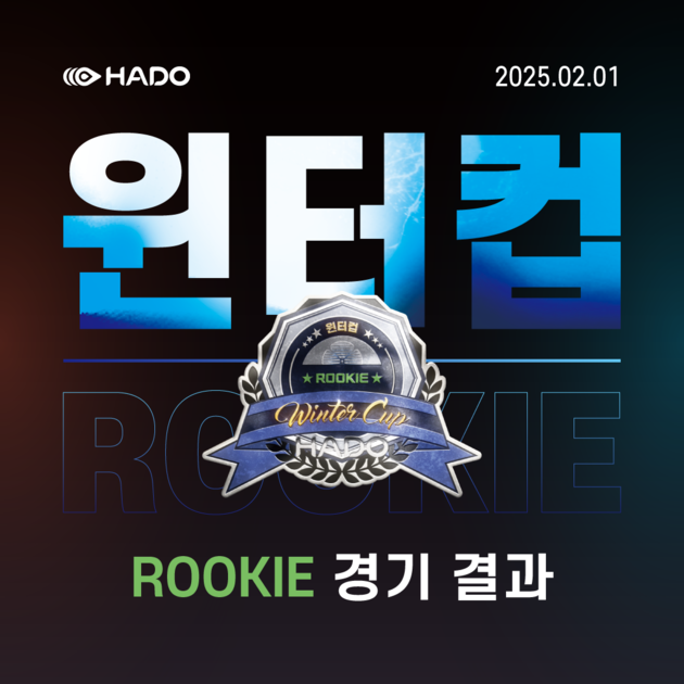 KRP 업데이트[루키컵&어드밴스컵] (2025.02.01) : HADO KOREA 하도코리아