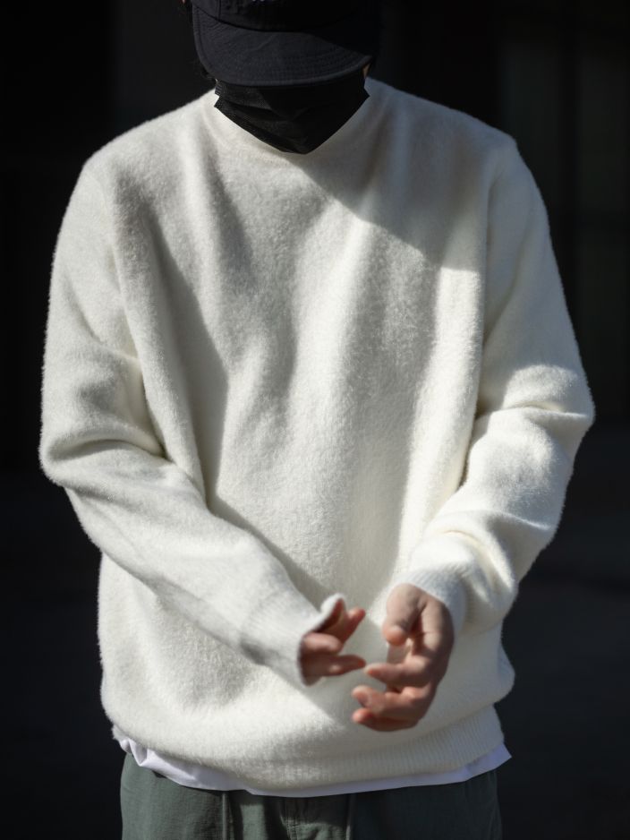 Mock neck angora knit [ACH251TO014] : ACHRO(아크로)
