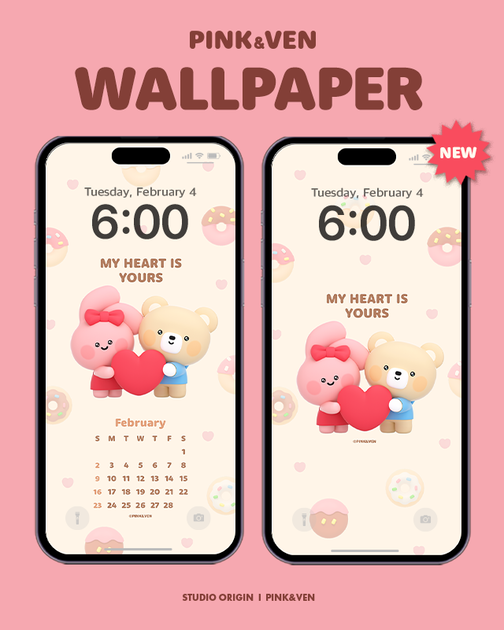 [ PINK & VEN ] My Heart is Yours : ORIGIN STORE | 오리진스토어