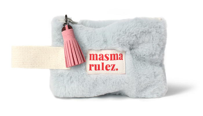 Mini strap pouch _ Bodry 파스텔블루 : Masmarulez [마스마룰즈]