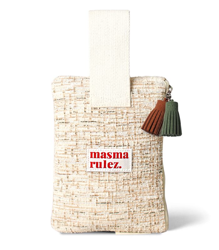 Strap pouch _ Elegance brown : Masmarulez [마스마룰즈]