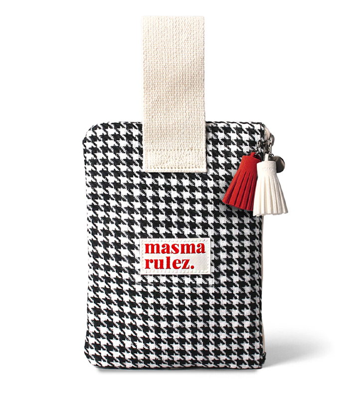 Strap pouch _ Hound black : Masmarulez [마스마룰즈]