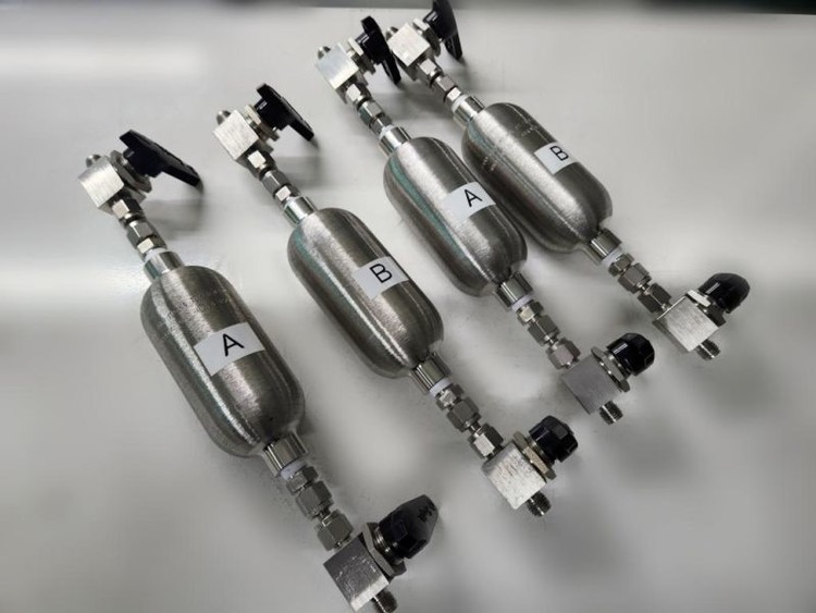 Swagelok SS 43GS4 ball Valve 볼 밸브 / Swagelok 304L-HDF4-150 샘플 실린더 ...