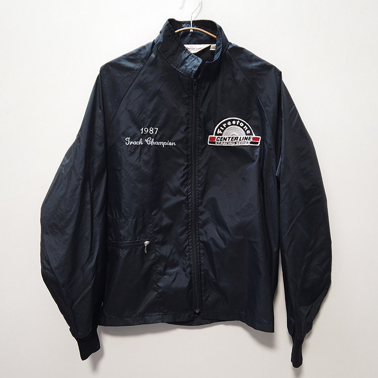 [VINTAGE] 80s Firestone centerline jacket S(95) : DUST MOTORCYCLE SERVICE
