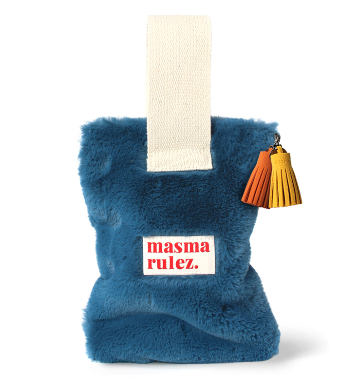 Strap pouch _ Bodry 피코크블루 : Masmarulez [마스마룰즈]