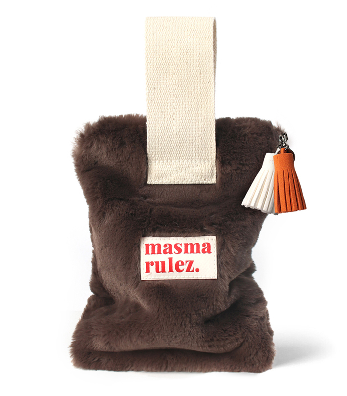 Strap pouch _ Bodry 브라운 : Masmarulez [마스마룰즈]