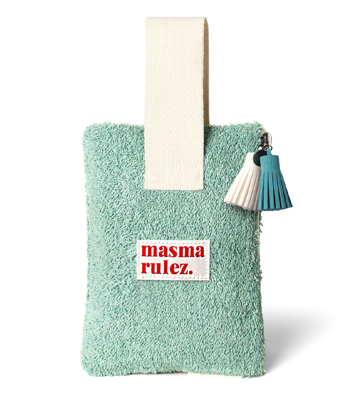 Strap pouch _ 러프테리 민트 : Masmarulez [마스마룰즈]