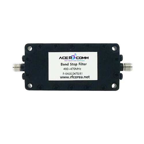 BRF, 400~470MHz : RF Filter_Band Rejection Filter