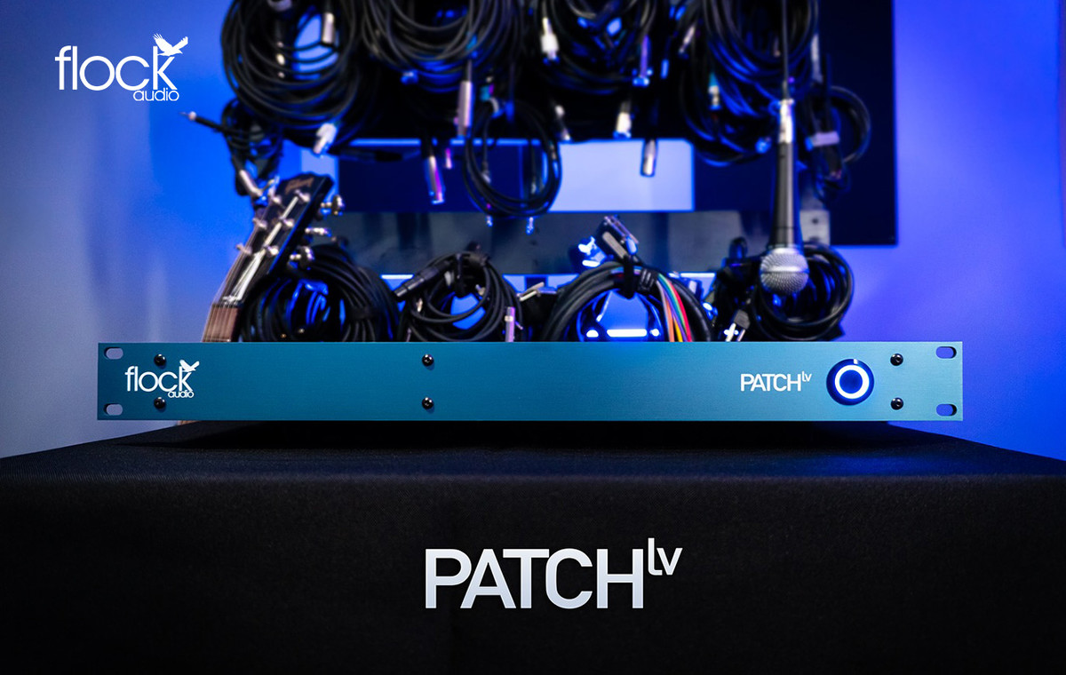 [Flock Audio] PATCH LV 라이브 사운드를 위해 설계된 최초의 디지털로 컨트롤되는 아날로그 패치 ― *입고 예정 : BLS : 브랜드와 제품이야기