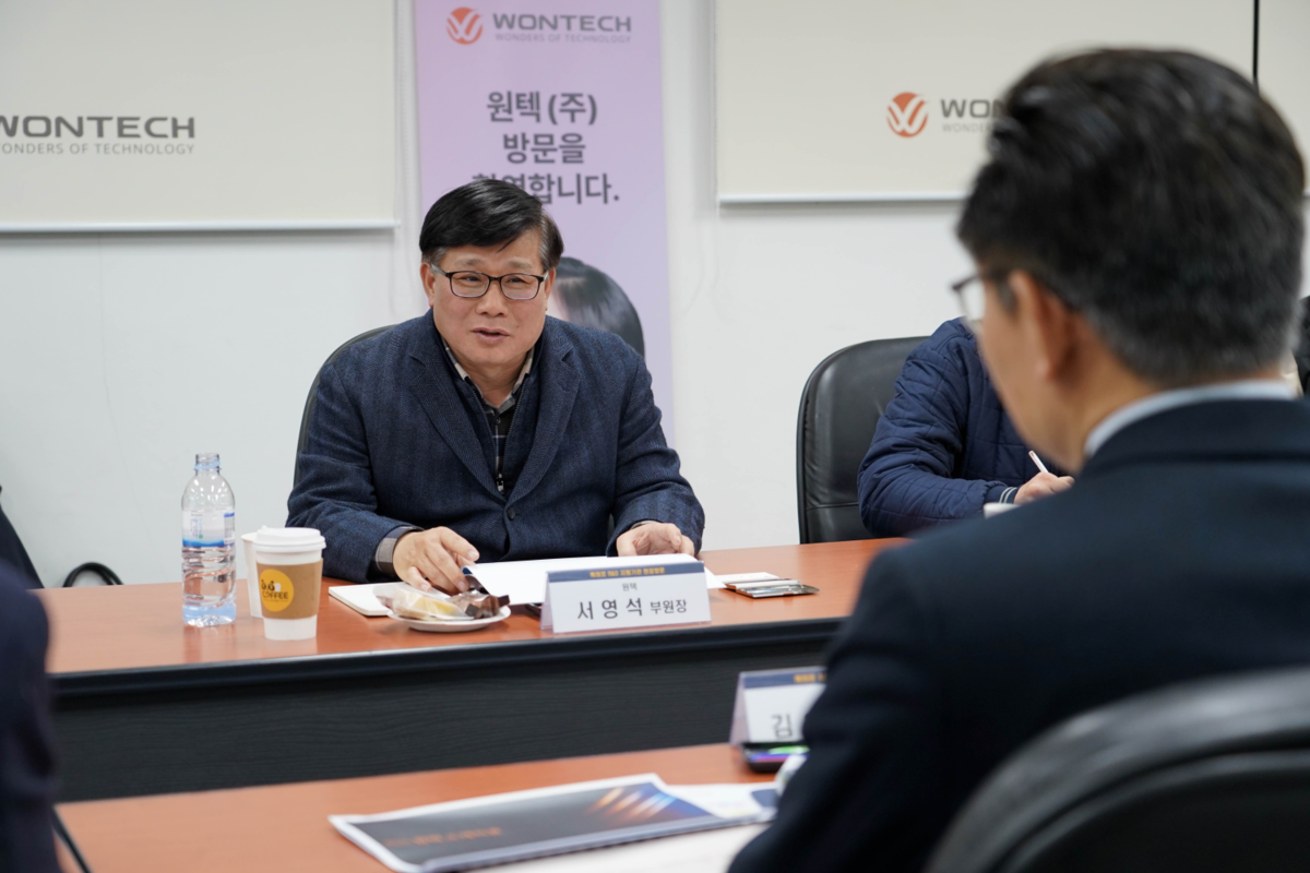 원텍㈜, 특허청장 방문 간담회 개최… 특허 기반 R&D 성과 공개 : 원텍 WONTECH