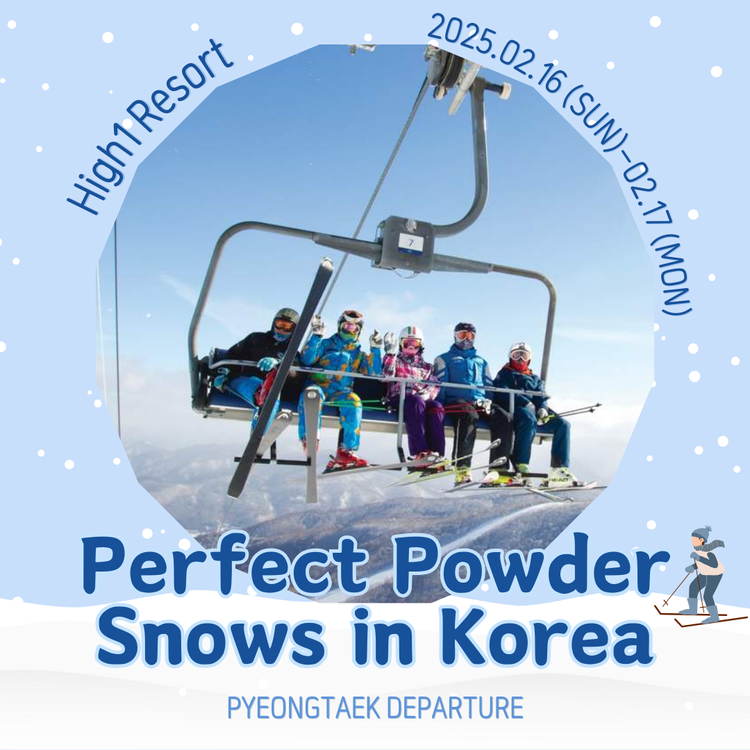 [PYEONGTAEK] 2/16-2/17 ☃️Perfect Powder Snows in KOREA - High1 Resort ☃️ : WINTERFRIEND