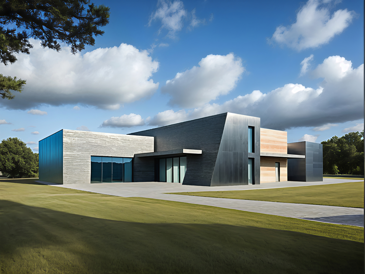 [architecture] Bold Pediment Gallery : Fastdesign