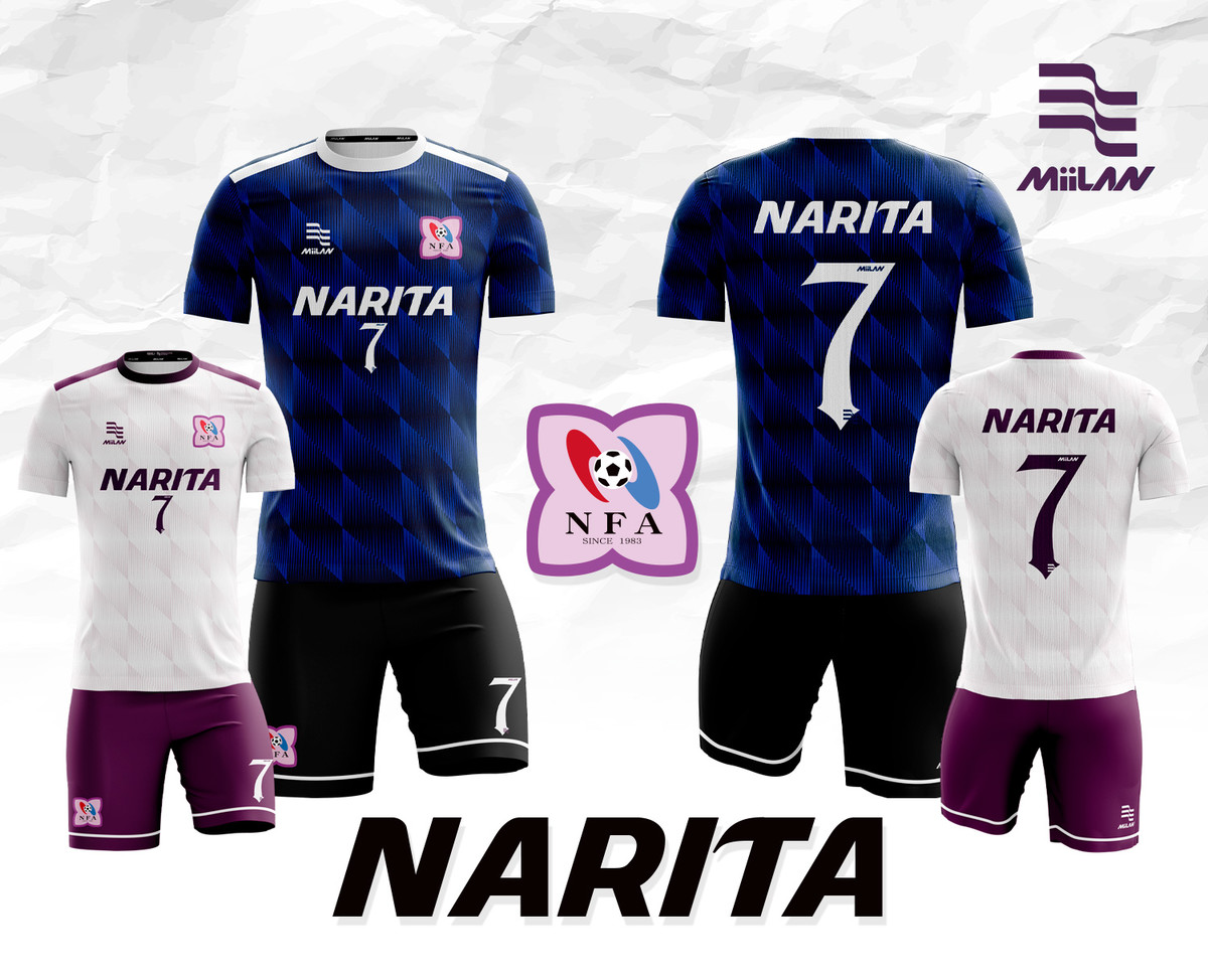 NARITA FC 양면유니폼(C.50D실키밀란) : 밀란코리아