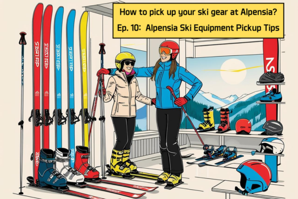 Ep. 10: Alpensia Ski Equipment Pickup Tips : WINTERFRIEND