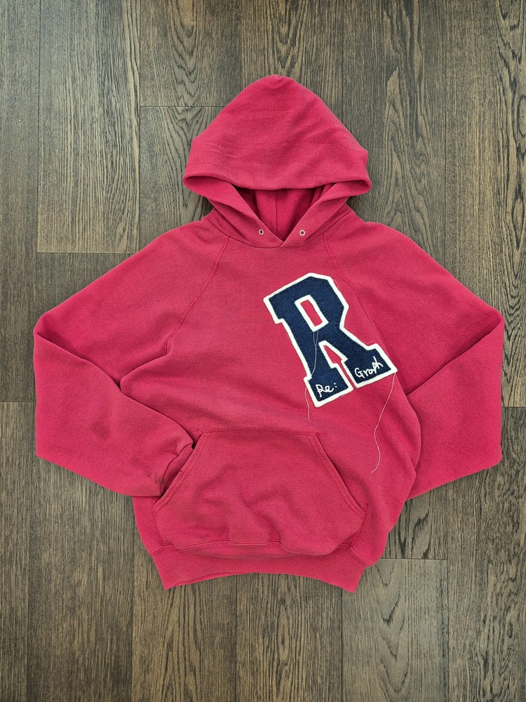 LEE Wool Felt Patched Hoodie