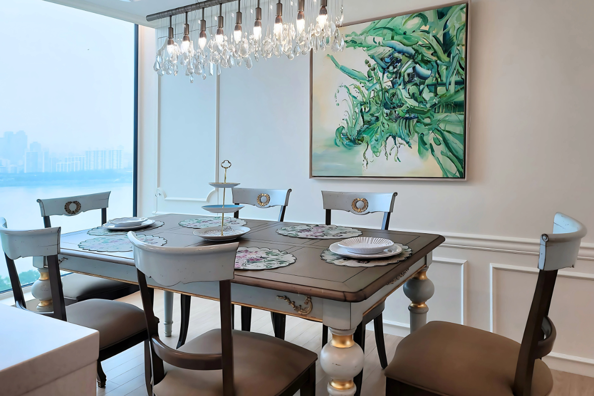 메디시스 식탁_다이닝룸 스타일링 : EUM Collection > Styling