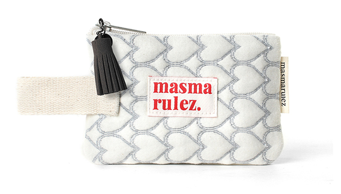 Mini strap pouch_Silver heart : Masmarulez [마스마룰즈]