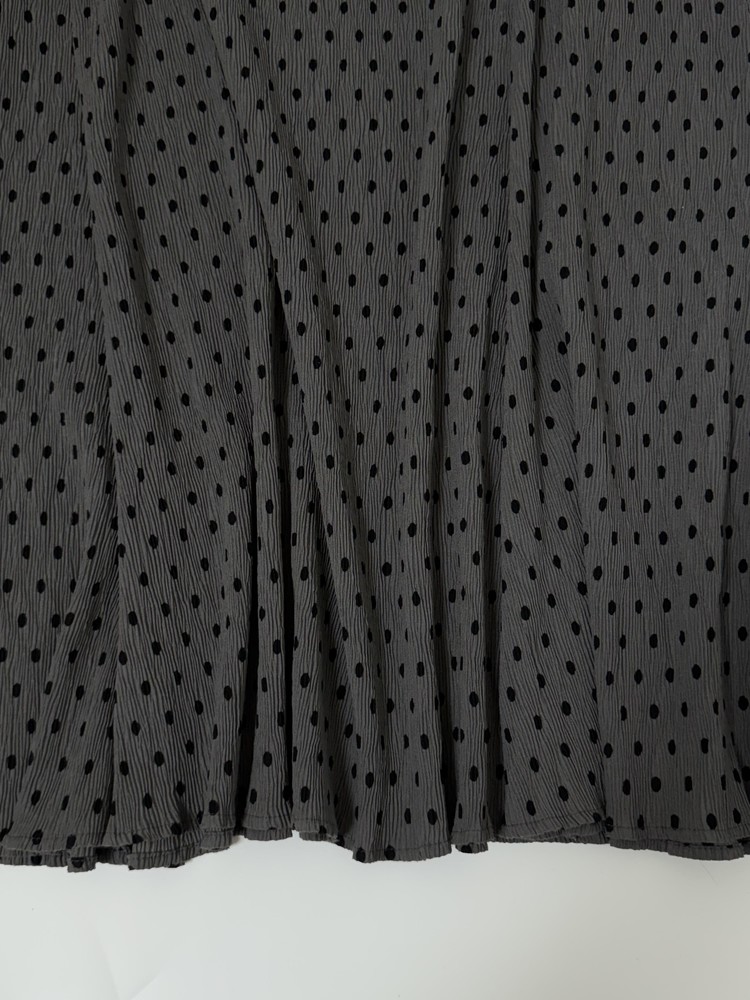 ELENCARE DUE dot flare skirt : viu