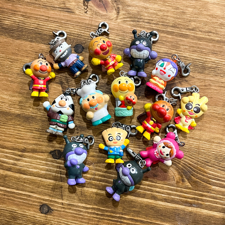 Anpanman Mini Keychain : Yayshop 예이샵
