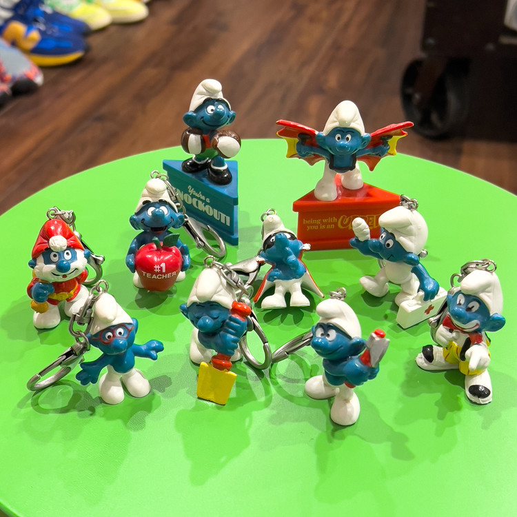 Vtg The Smurfs Keychain : Yayshop 예이샵