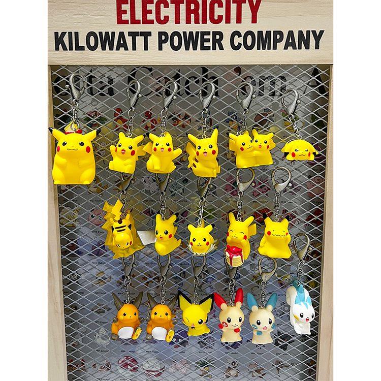 #2 Let's Go Pikachu! Finger Bandai Keychain, 90s 2000s : Yayshop 예이샵