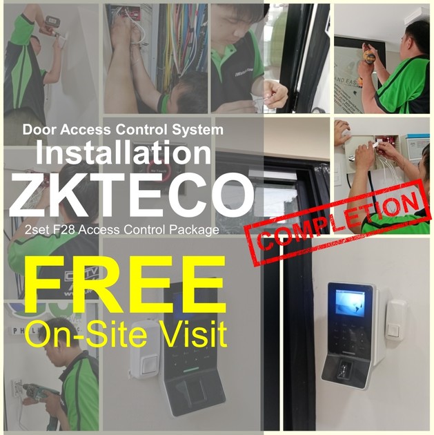 Installation of 2set ZKTeco F28 Access Control Package in Malate area - INSTALLED : Projects ...