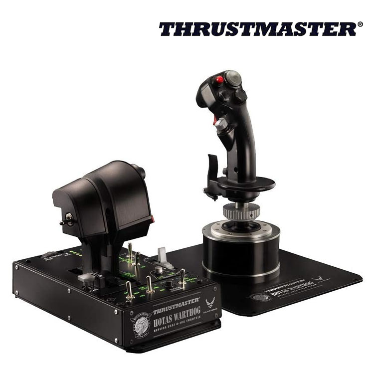트러스트마스터 HOTAS WARTHOG 워호그 비행스틱 쓰로틀 (PC전용 공식수입정품) : 에이투비샵 (ATOB)