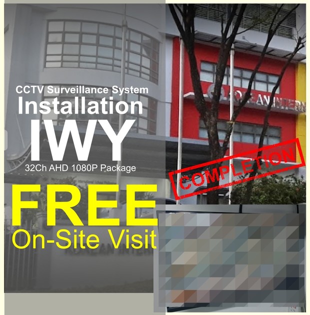 Installation of iWatchYou 32Ch AHD 1080P Package in BGC area ...