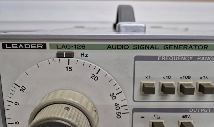 Leader LAG-126 Audio Signal Generator : 엠아이티솔루션