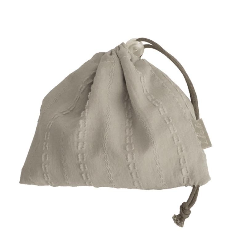 Drawstring Pouch - Gray : loveyouidiot