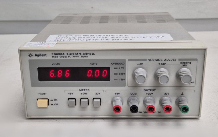 Agilent E3630A Triple Output DC Power Supply 파워 서플라이 : 엠아이티솔루션