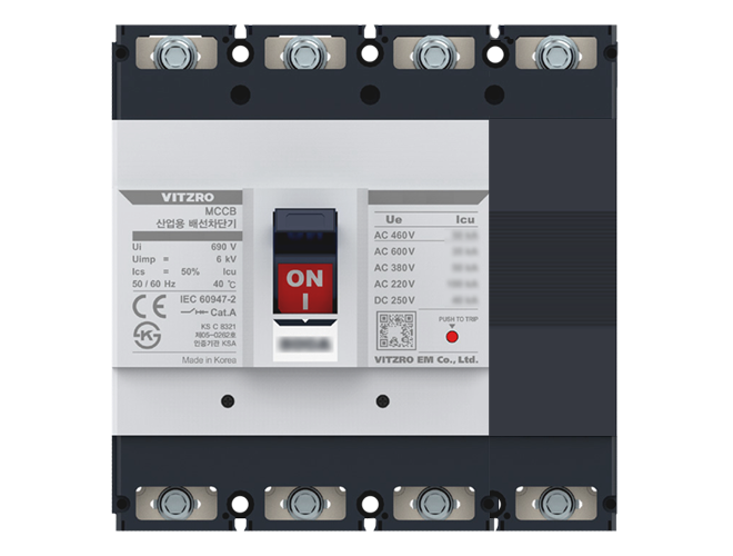 VBS 804n, VBS804n, VITZRO MCCB, 비츠로 배선용차단기, 700, 800A : 투에스케이