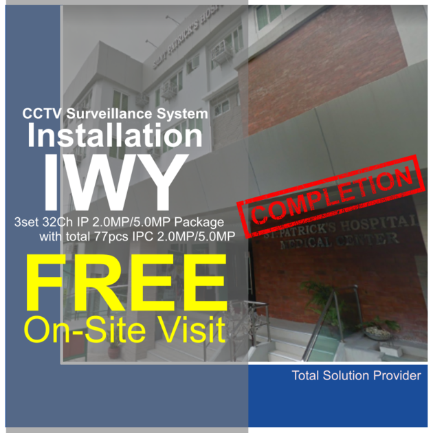 iWatchYou 3set 32Ch IP 2.0/5.0MP CCTV Package with 77pcs IPC in Batangas area - INSTALLED ...