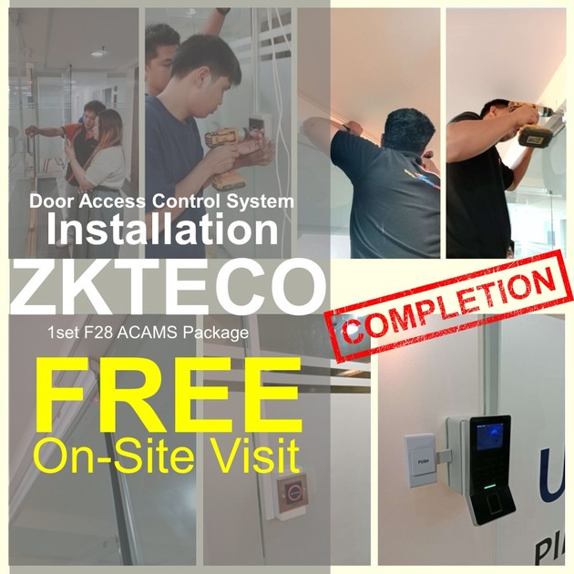 Installation of ZKTeco F28 Access Control Package in Manila area - INSTALLED : Projects ...