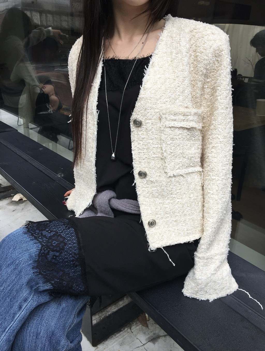 classic Tweed JK (2color) : Our