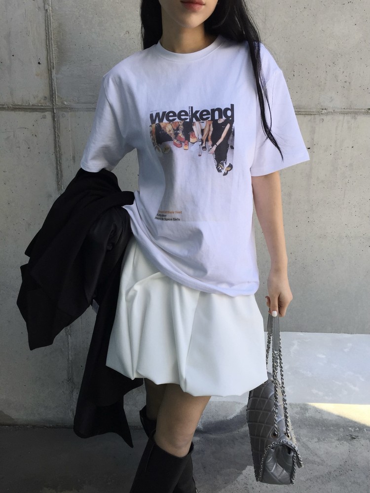 25SS) WEEKEND T-SHIRT : PERMEATE