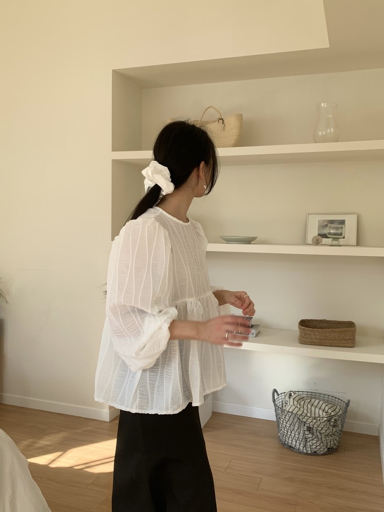 Leaf volume blouse (2c) : randonnee